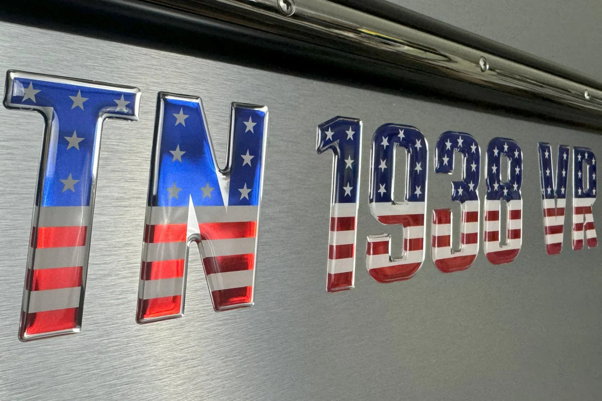 Boat registration renewal – 3D Lettering | Domed Numbers | Domed Lettering