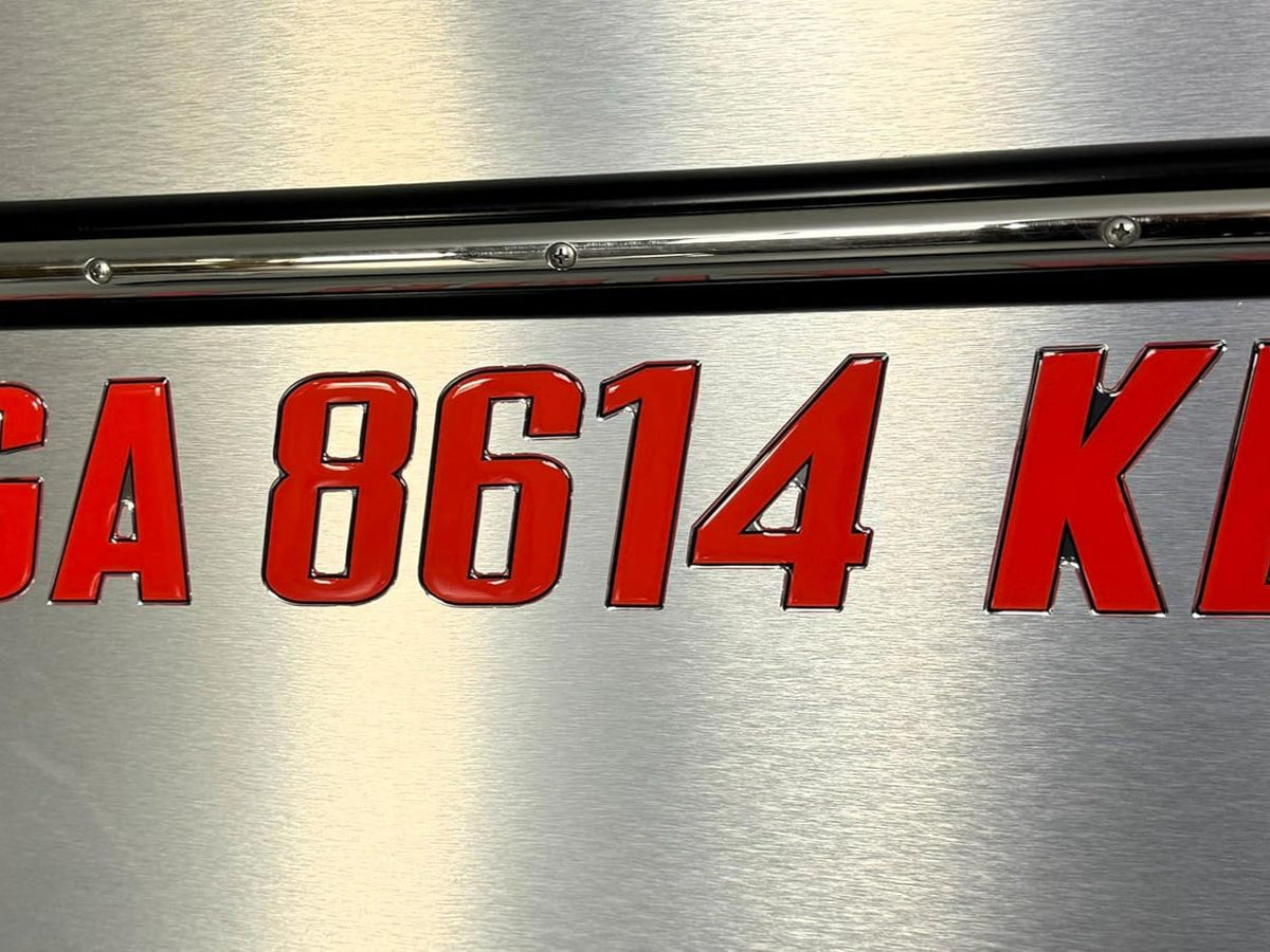 Boat Registration Decals | Domed Boat Registration Numbers – 3D ...