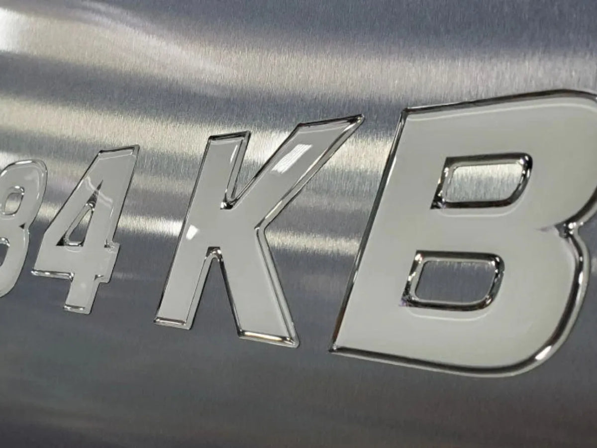 Boat Lettering Registration Numbers – 3D Lettering | Domed Numbers ...