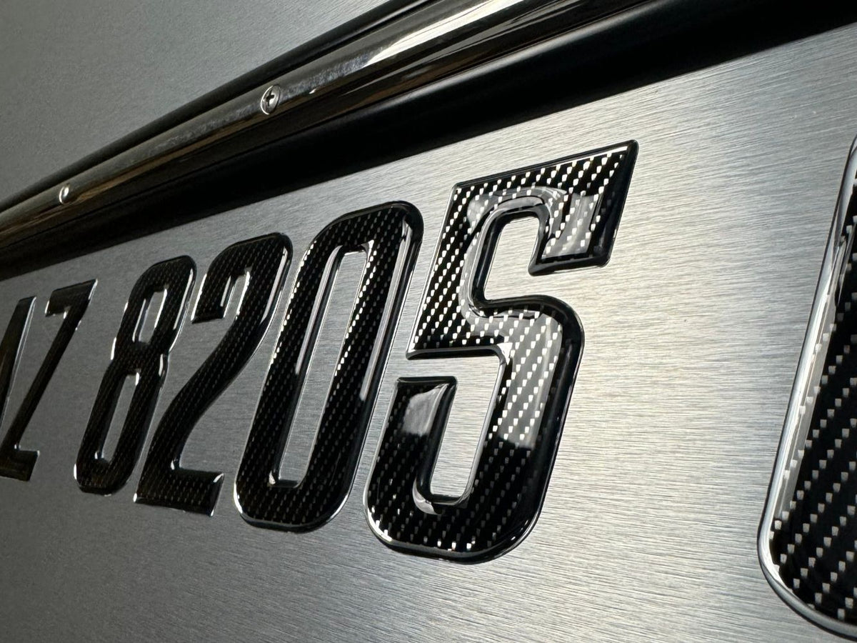 Domed Boat Registration Numbers – 3D Lettering | Domed Numbers | Domed ...