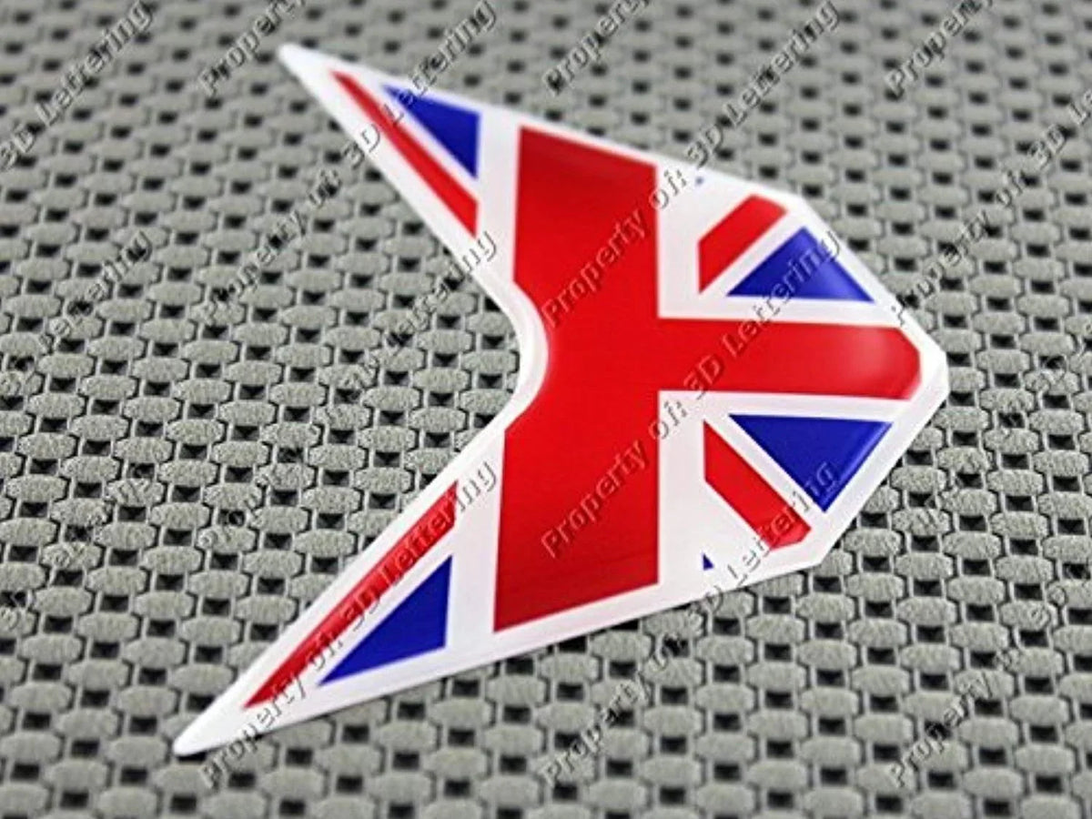 United Kingdom Great Britain Union Jack Flag Triumph – 3D Lettering ...