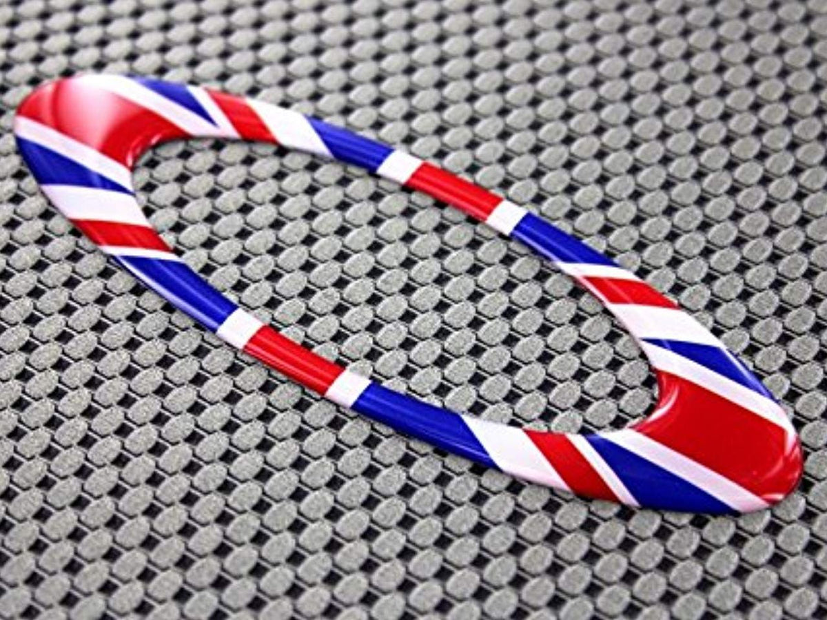 United Kingdom Oval Union Jack Flag Triumph Domed 3D Decal Sticker – 3D ...