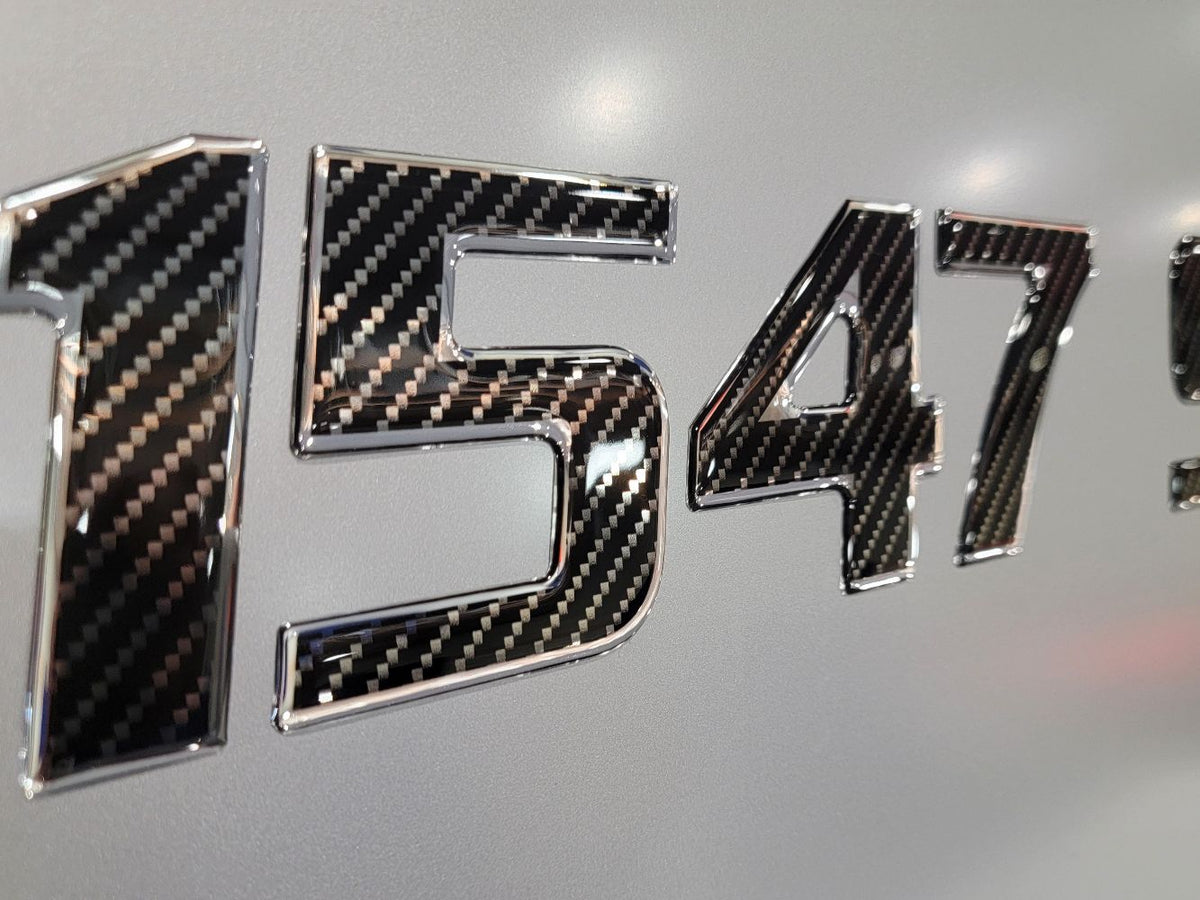 Boat Registration Numbers and Letters 3D – 3D Lettering | Domed Numbers ...